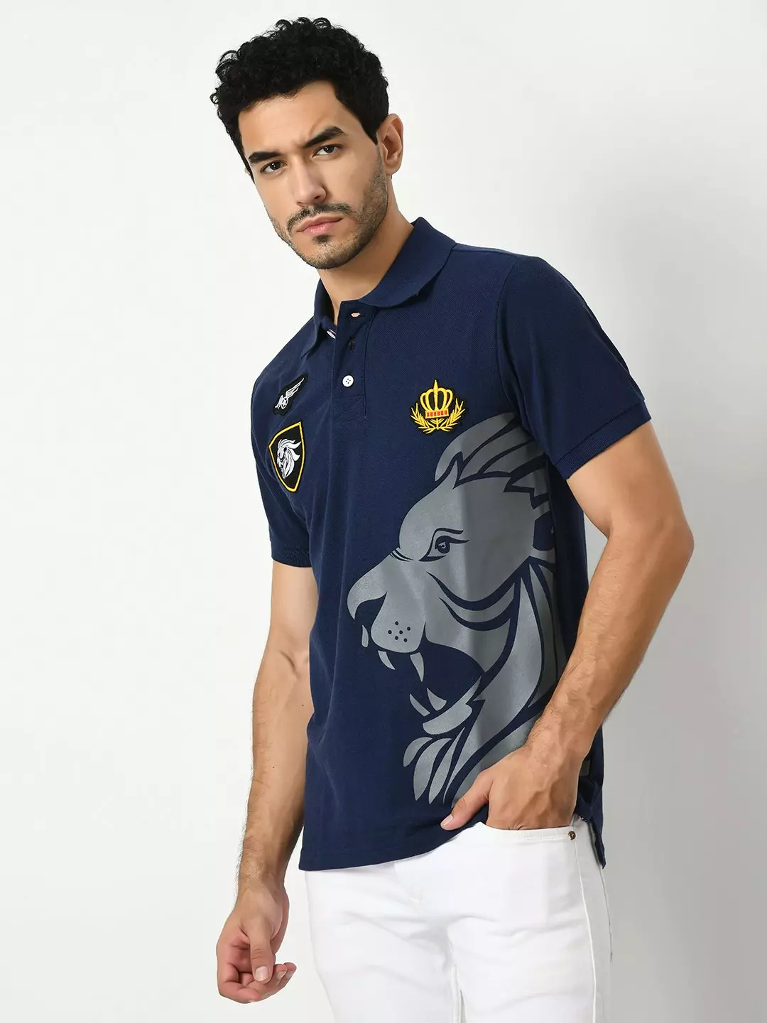 Polo Shirt Lion Logo